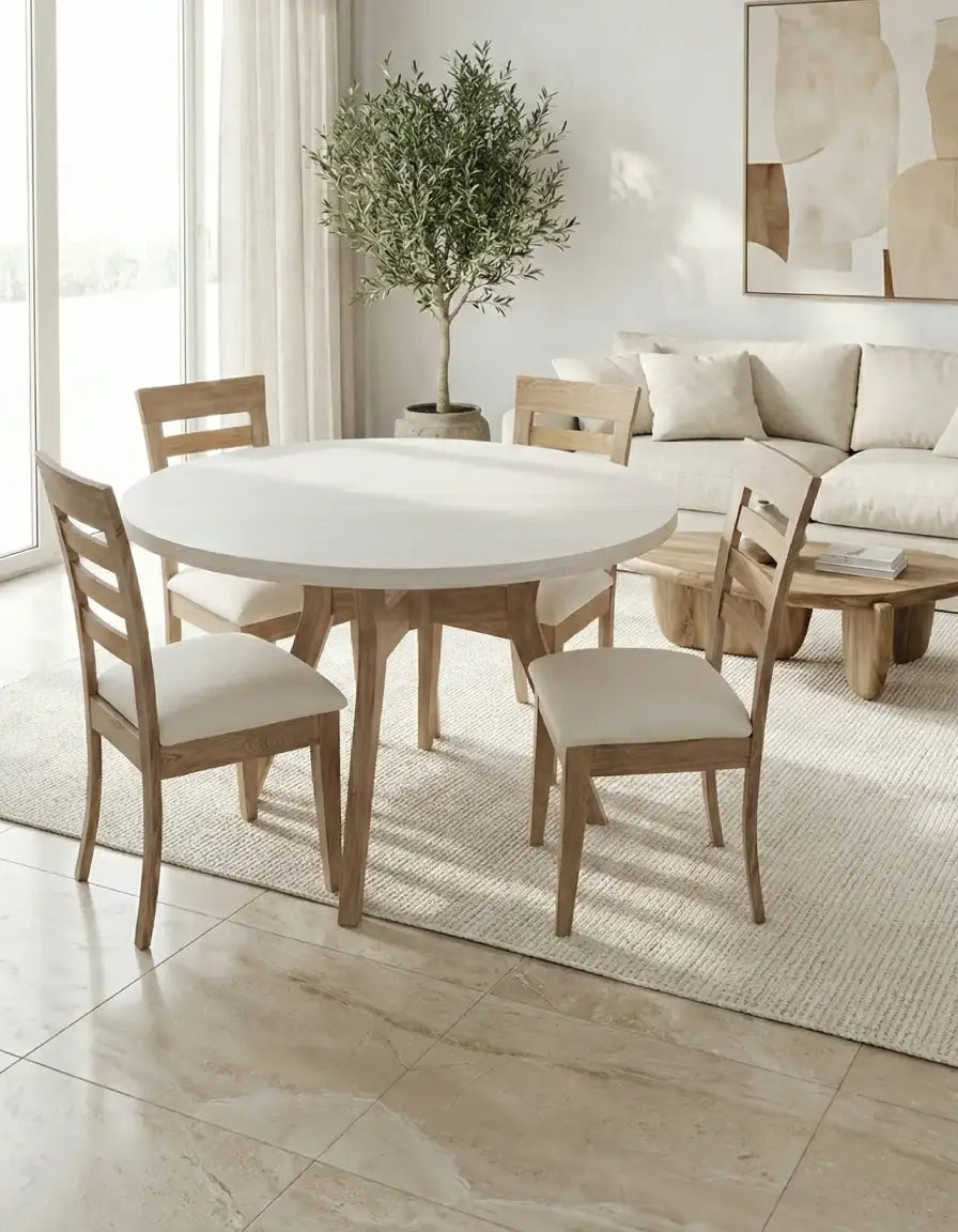 Mesa Comedor Circular 1.20 Sunday - outlet de muebles en Barranquilla ...